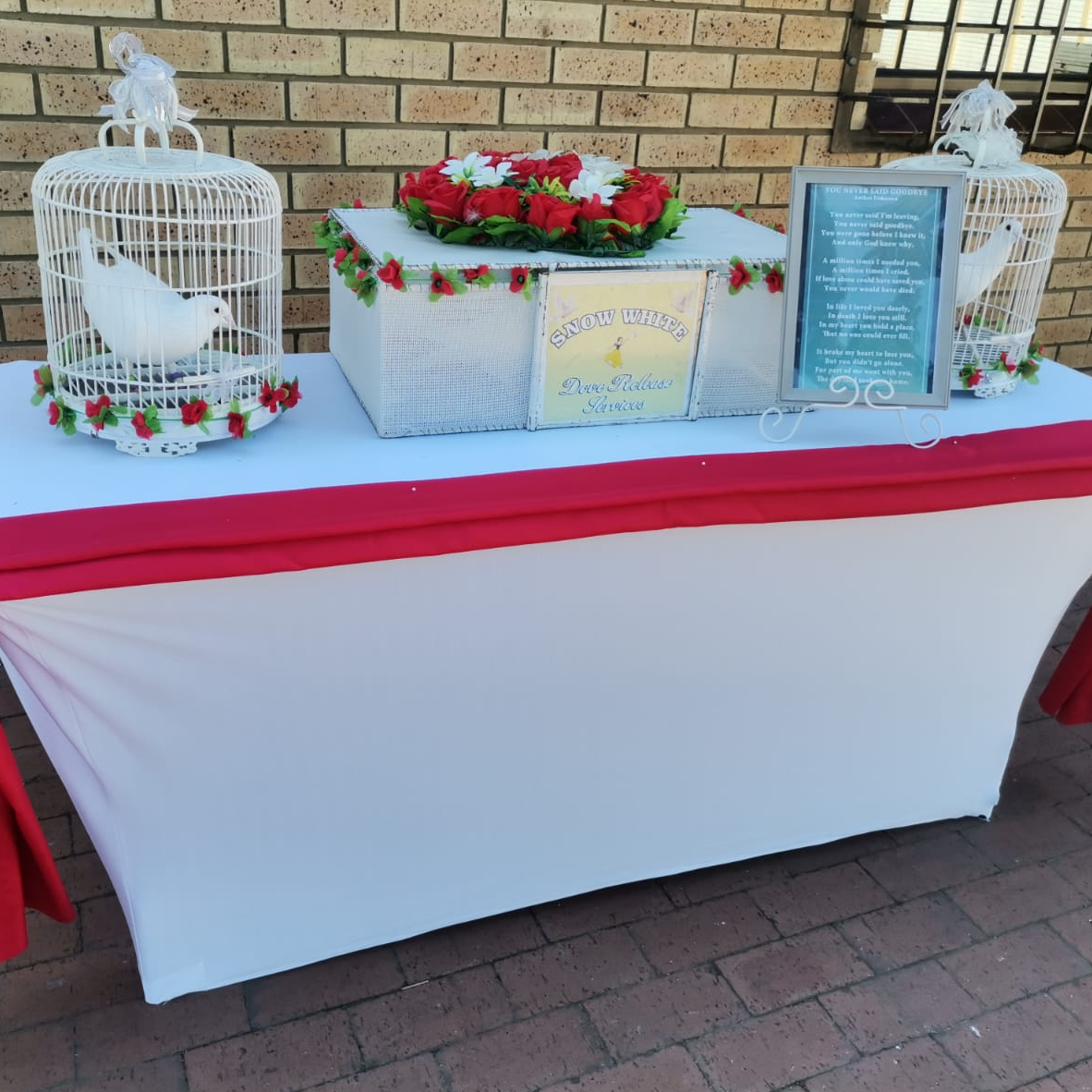 Elegant Dove Displays & Releases for Weddings, Funerals, and Special ...